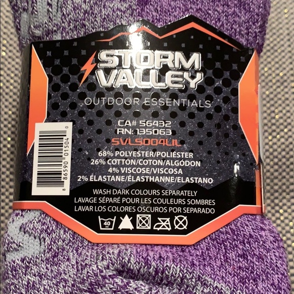 storm valley | Accessories | Storm Valley Womens Boot Socks Fits Sizes ...